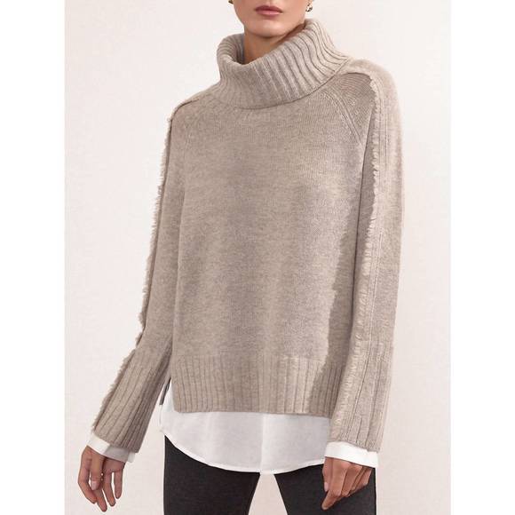 Brochu Walker | Sweaters | New Brochu Walker Jolie Fringe Layered ...